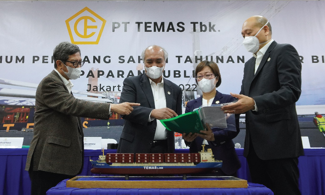 RUPS 2022 - TEMAS Setujui Tebar Dividen Rp 500 Miliar